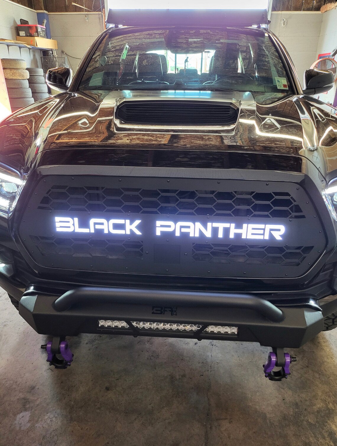 Custom Raptor Laser Cut LED Grille for 2016 2021 Tacoma - Etsy