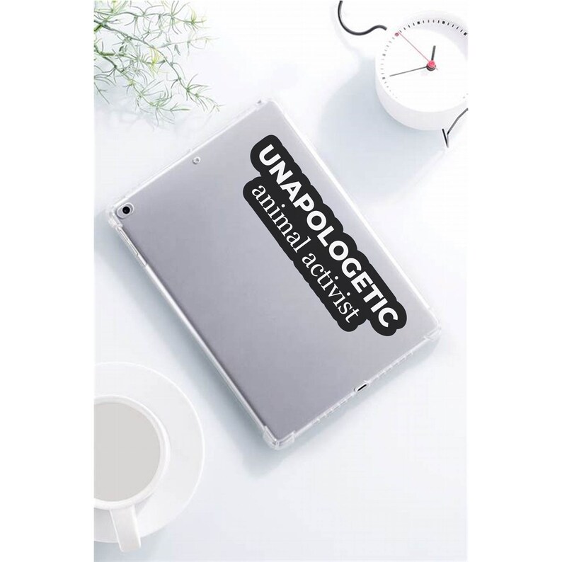 Vegan Sticker Unapologetic Animal Activist Sticker Vegan Activism ...