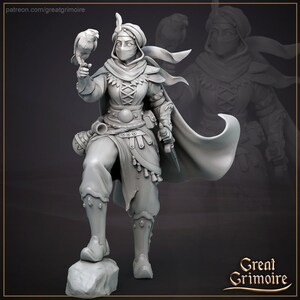 Leader of the Desert Mercenaries sand Scout Preprimed 3D Printed ...