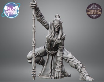 Gith Grandmaster Preprimed 3D Printed Miniature Model by | Etsy