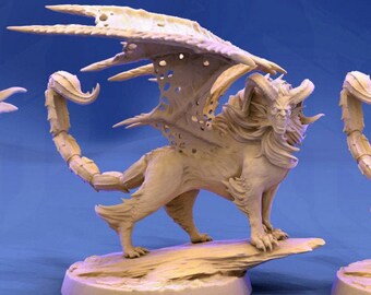 Hippocampus 3D Printed Preprimed Miniature Model by Mini - Etsy