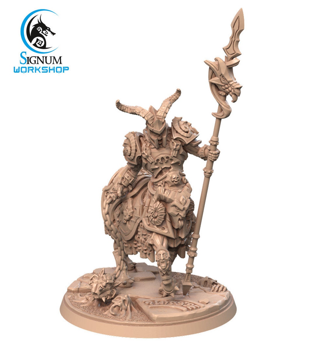 Aitar the Undead Centaur Preprimed 32mm Scale on 2 Inch - Etsy
