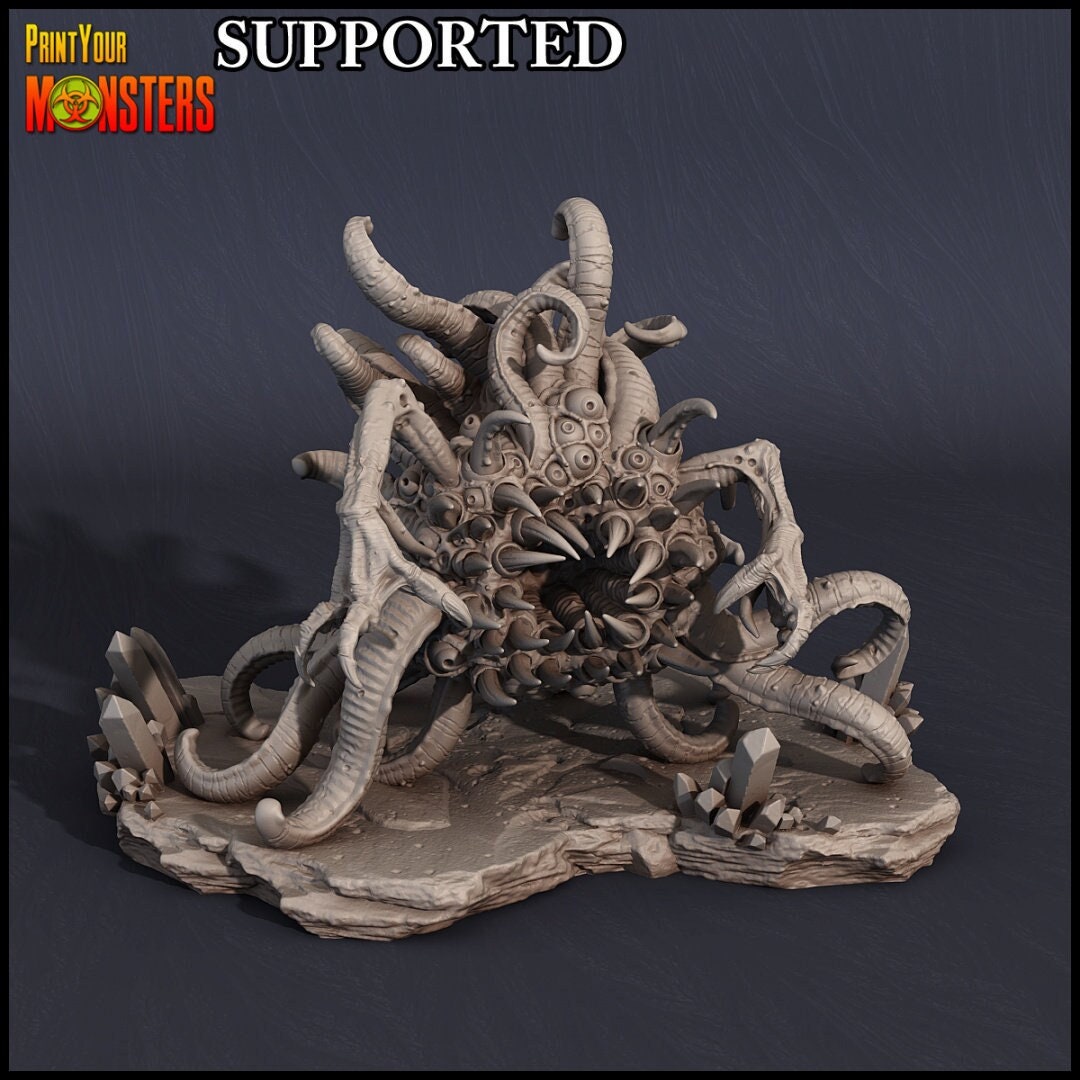 Chaos Creature variation 6 50mm Base-scale Preprimed Resin 3D Printed ...
