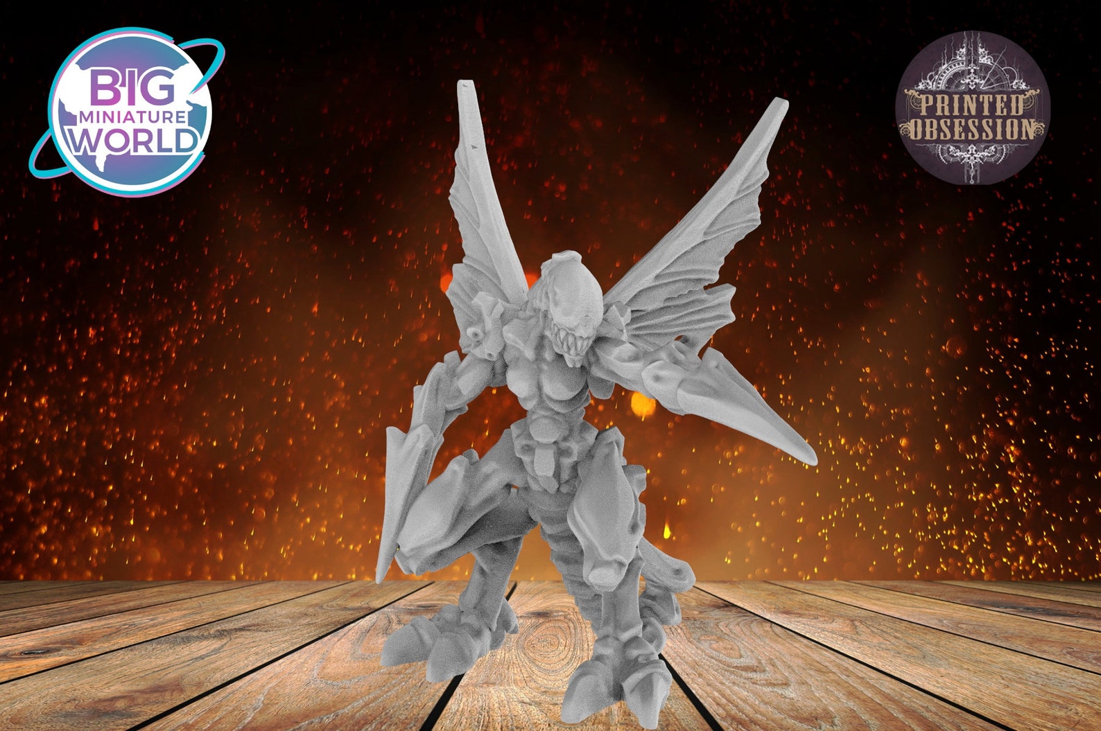 Bone Walkers Preprimed 3D Printed Miniature Models by | Etsy