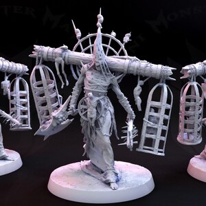 The Executioner 2 Variations 3D Printed Preprimed Miniature Model by ...