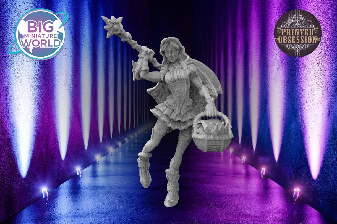 Inquisitor Red Preprimed Cyberpunk 3D Printed Miniature - Etsy