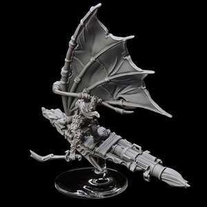 Gith Wind Rider pose 1 Preprimed 3D Printed Miniature Model by Printed ...
