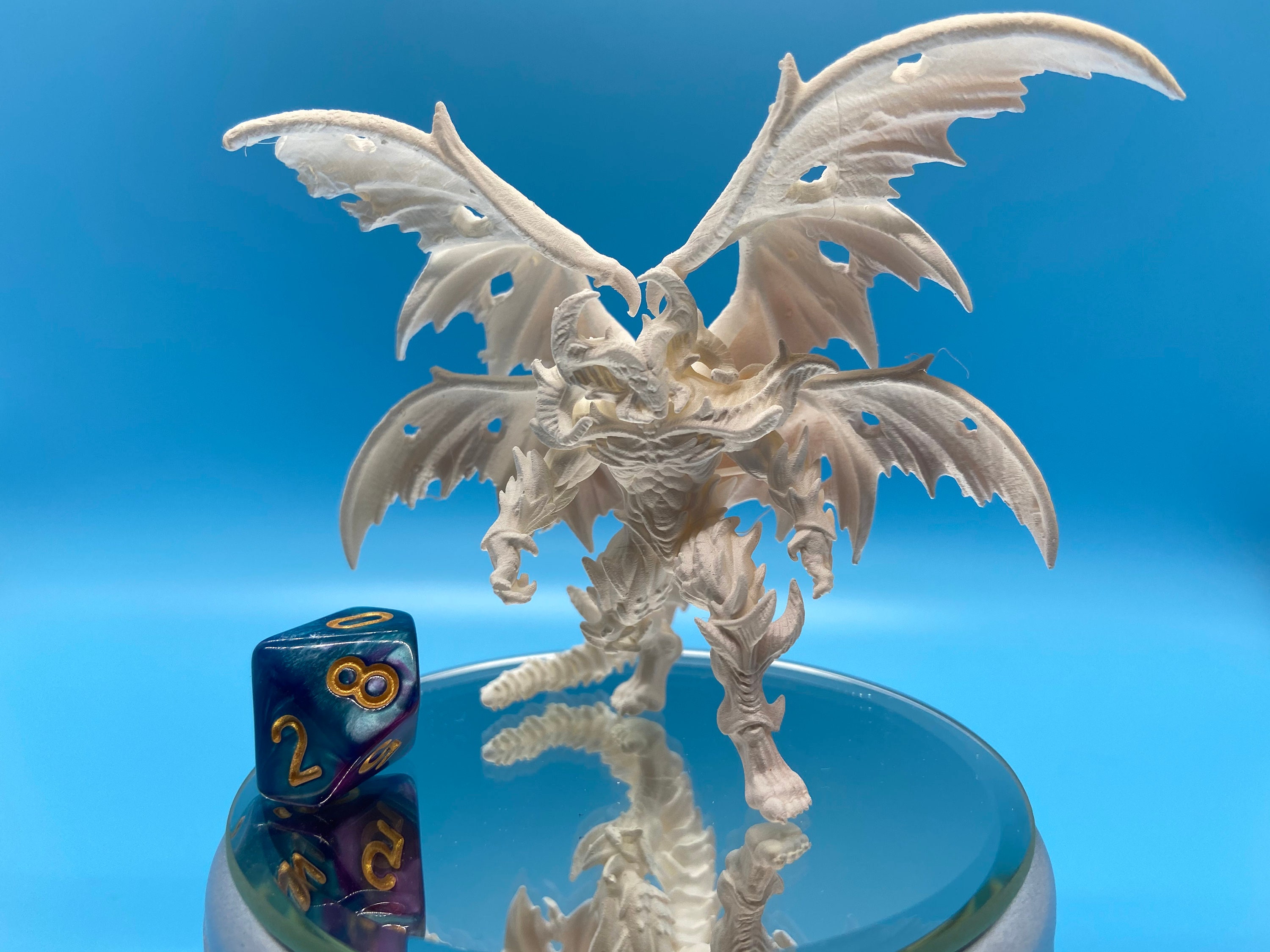 Demon Lord Large 3D Printed Model for Dungeons and Dragons - Etsy