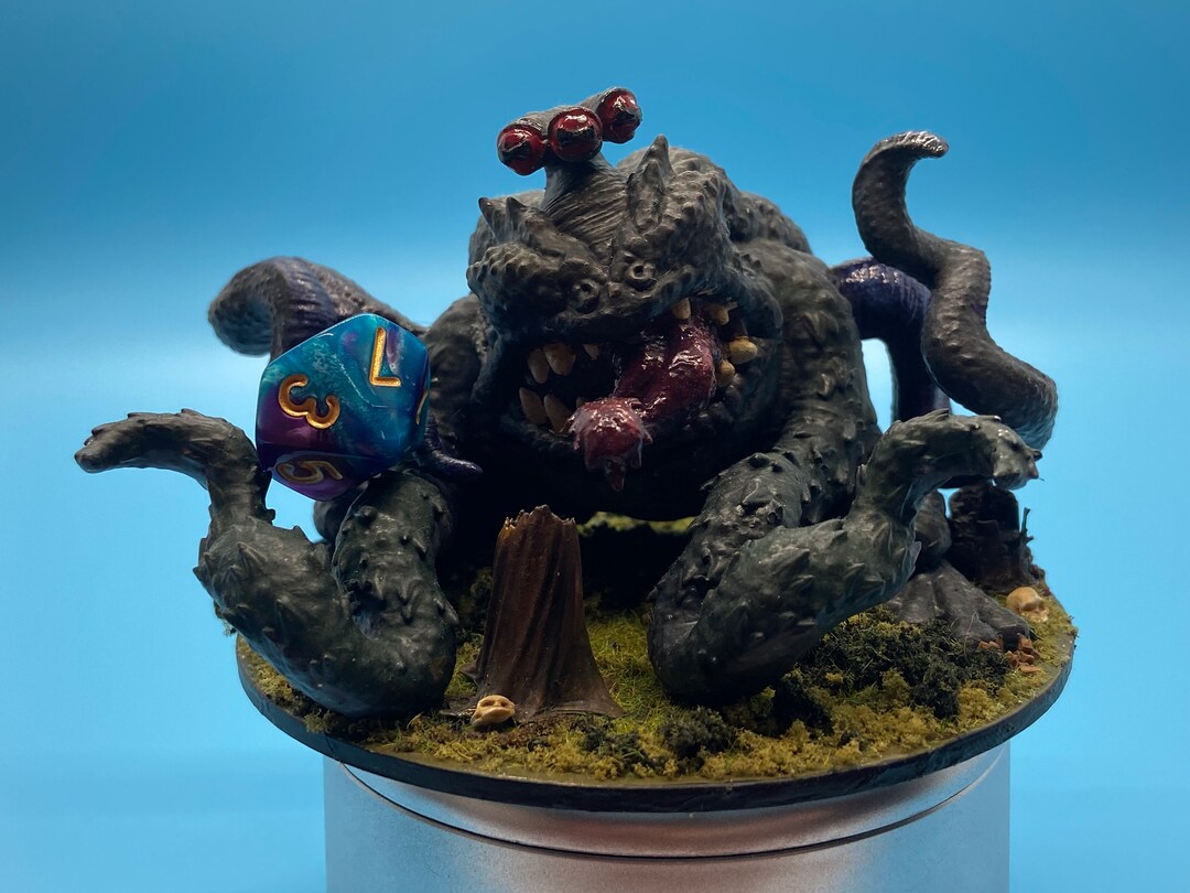 Froghemoth Gargantuan 4 Wide Miniature Model for Dungeons and Dragons ...