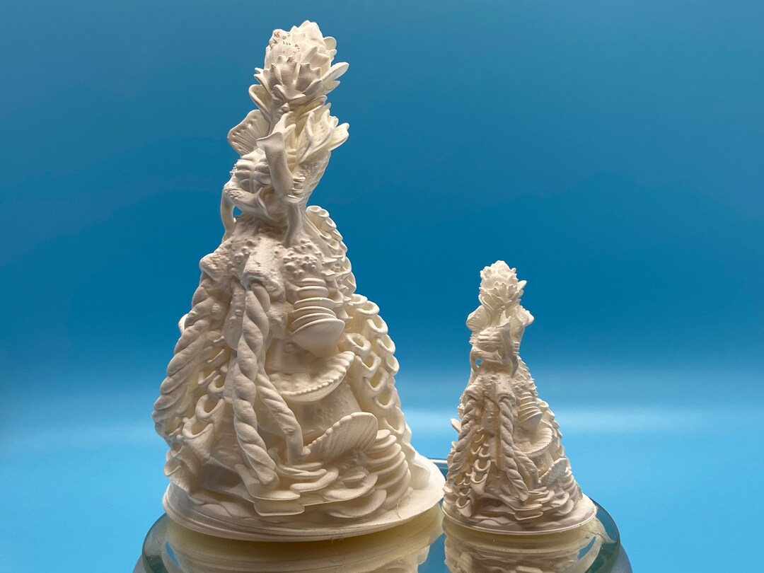 Fungal Queen Primed 3D Printed Miniature Model for Roleplaying Games - Etsy
