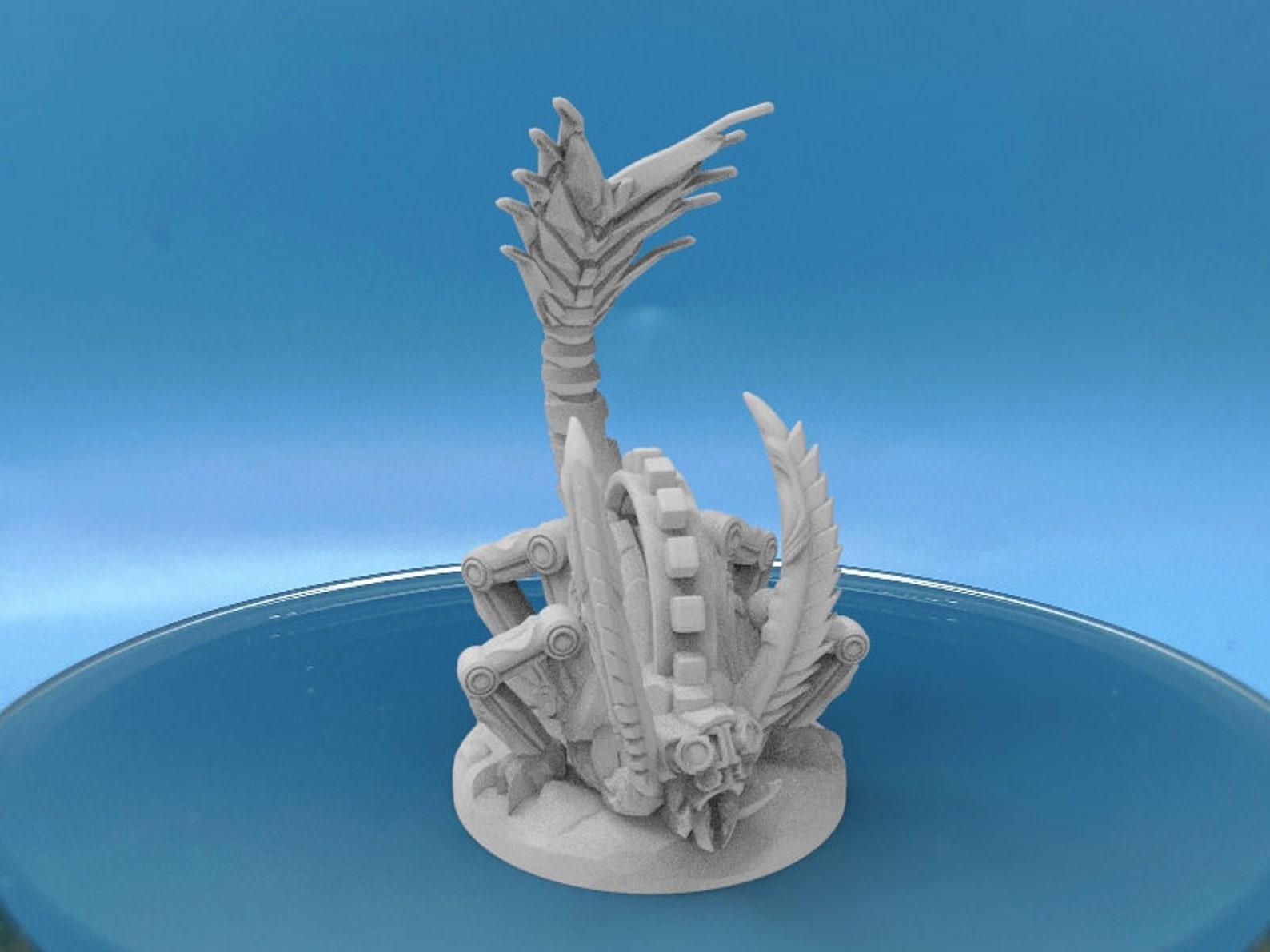 Clockwork Rust Eater Primed 3D Printed Miniature Model for - Etsy