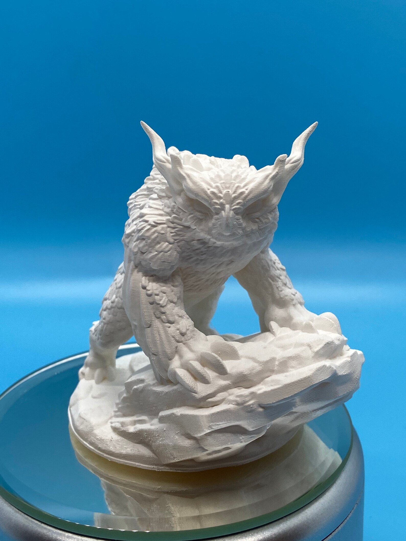 Owlbear Primed 3D Printed Miniature Model for Roleplaying - Etsy Owlbear Primed 3D Printed Miniature Model for Roleplaying - Etsy