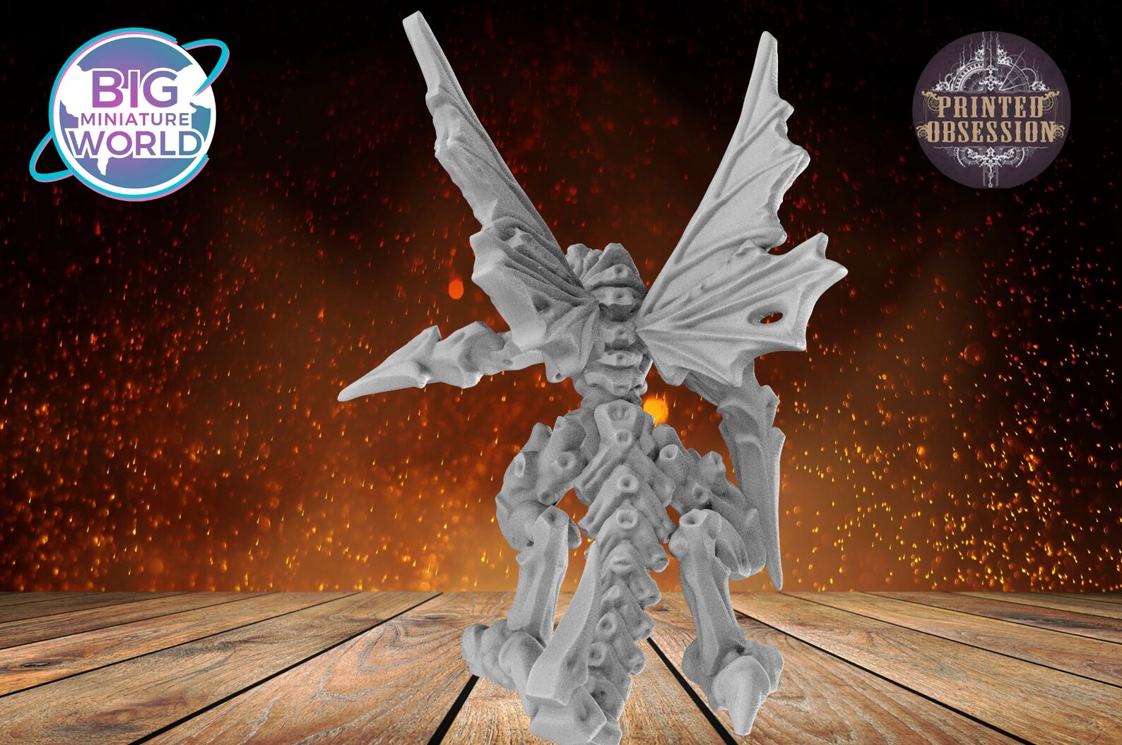 Bone Walkers Preprimed 3D Printed Miniature Models by | Etsy