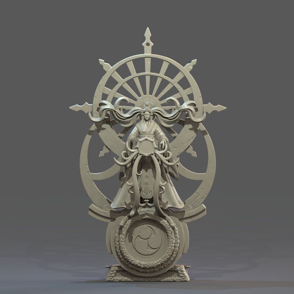 Amaterasu 3d Model - Etsy