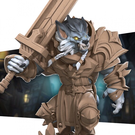 World Of Warcraft Worgen Warrior
