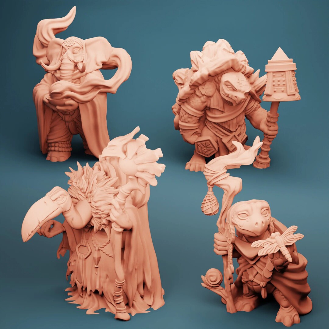Heartwood Sages Storytelling Poses set of 4 Lost Adventures: Uncharted ...