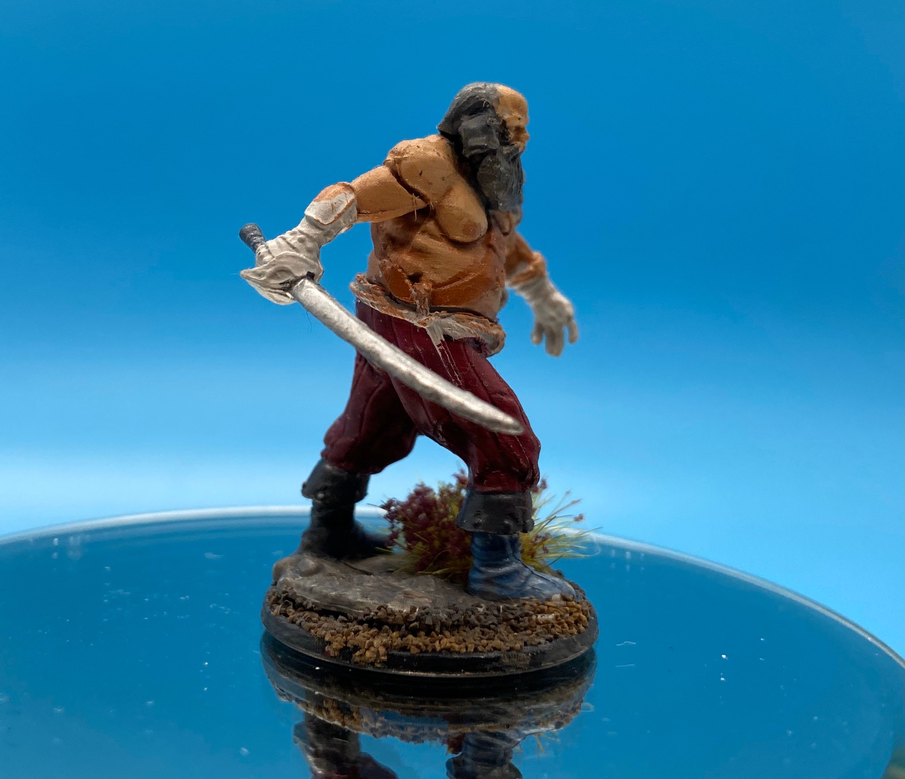 Bandit Brute Painted D&D / Pathfinder Miniature Model by | Etsy
