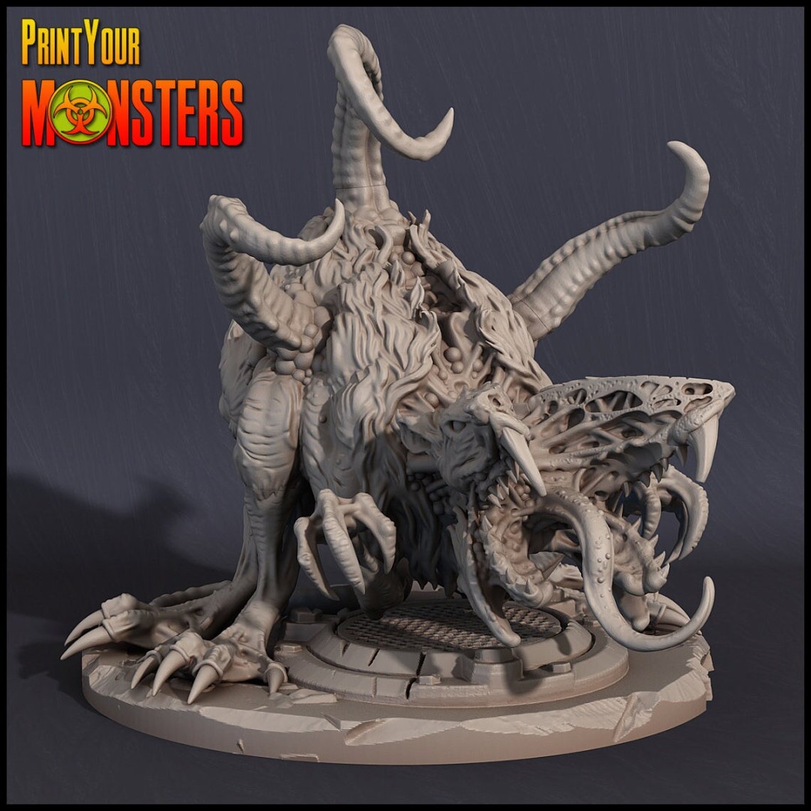 Mutant Rat 28mm Scale Model on 57mm Base Preprimed Resin - Etsy