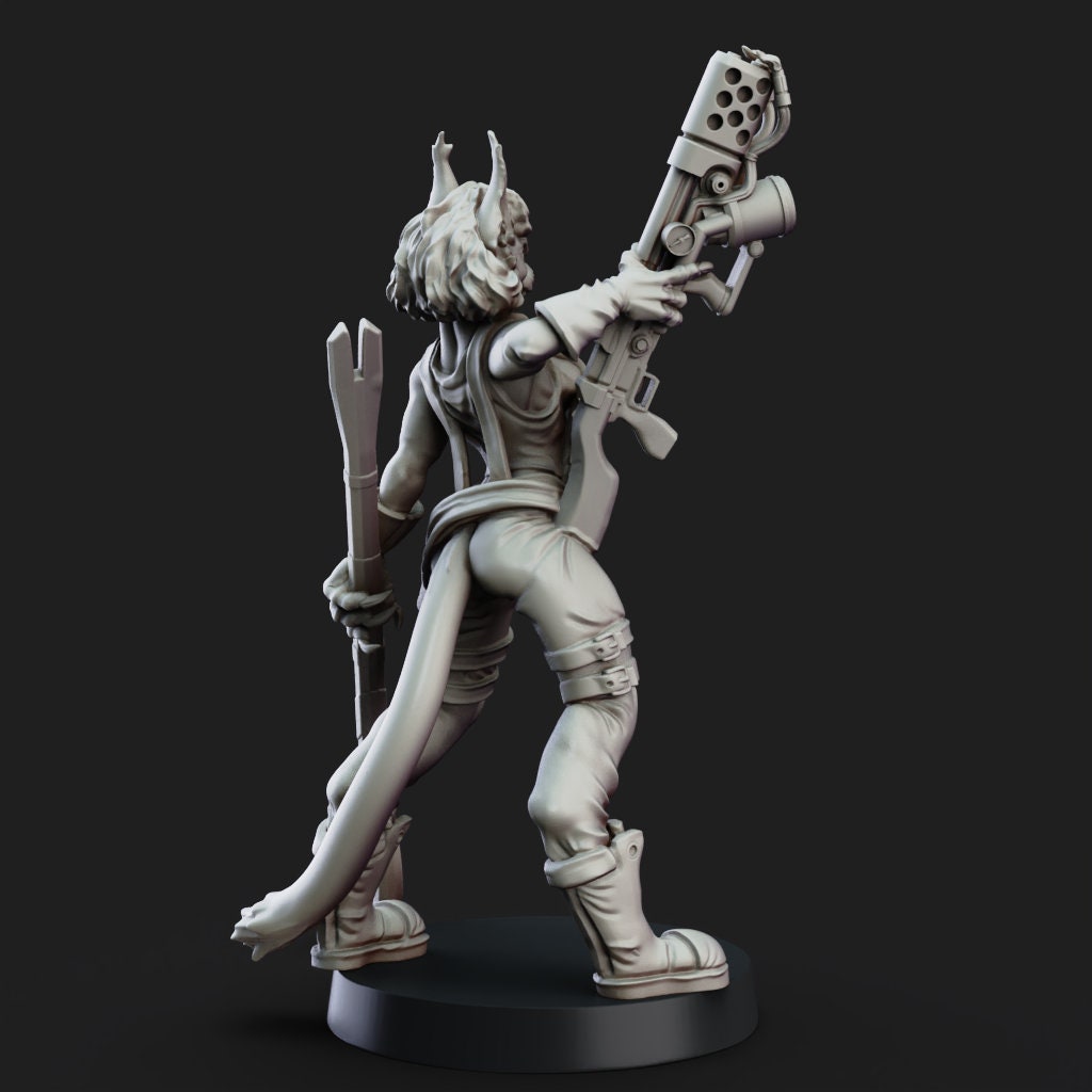 Riply Preprimed 3D Printed Miniature Resin Model by Printed | Etsy