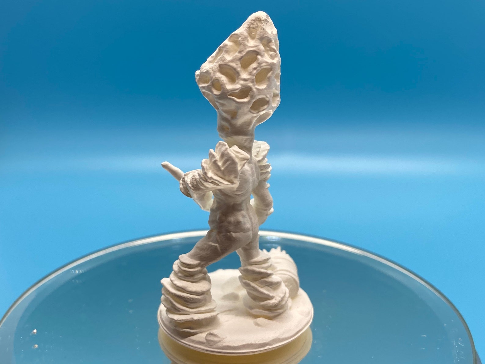 Myconid Fungus Warrior Primed 3D Printed Miniature Model for - Etsy