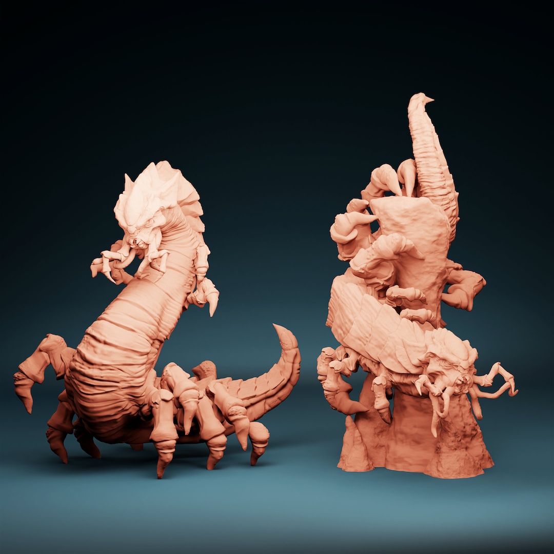 Carrion Crawlers 32mm-scale by Lost Adventures: Uncharted Lands ...