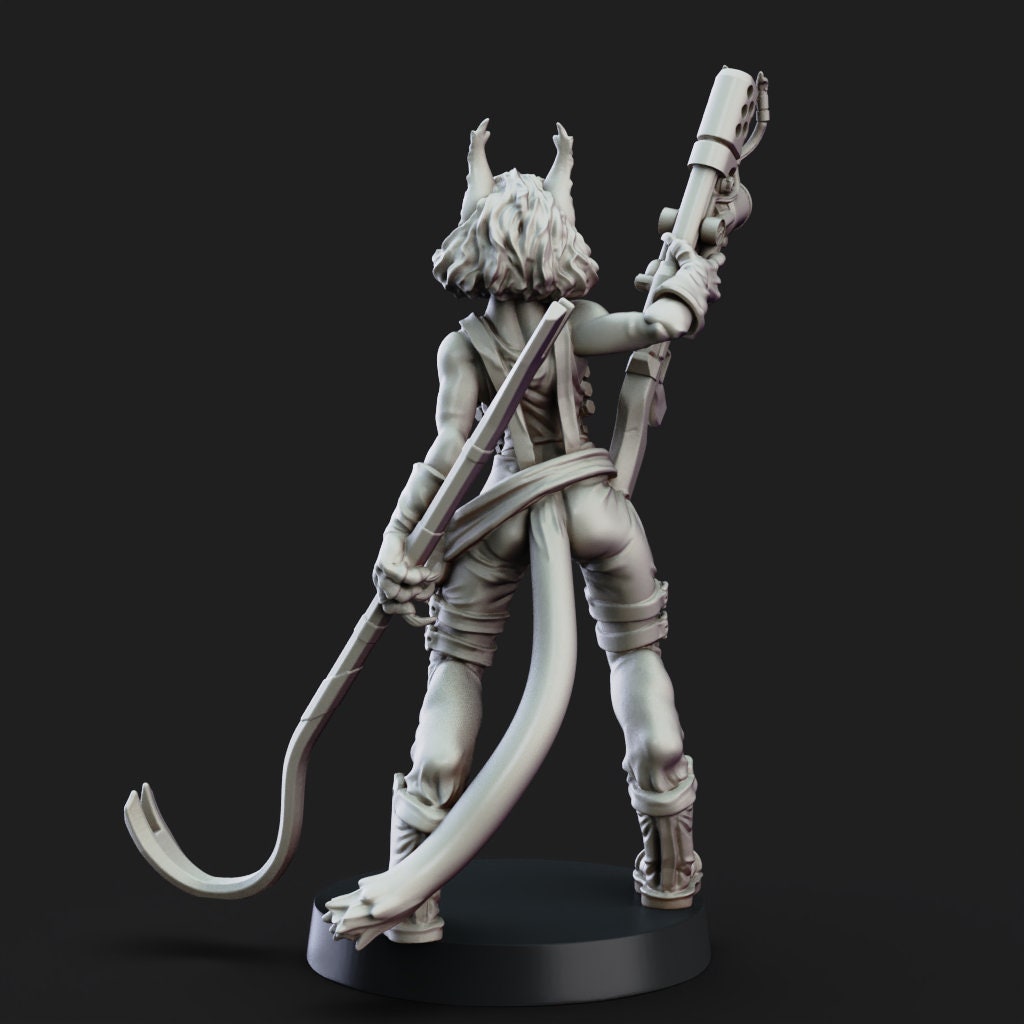 Riply Preprimed 3D Printed Miniature Resin Model by Printed | Etsy