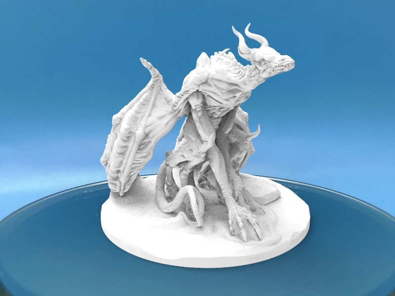 Vampire Queen female RPG Miniature 3D Resin Printed 28-32mm | Etsy