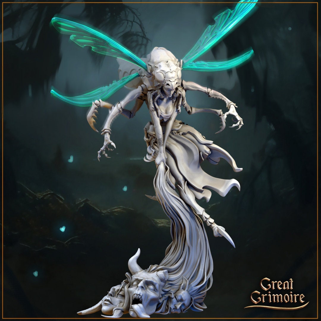 Fairy Forager Preprimed 3D Printed Miniature Model by Great Grimoire ...