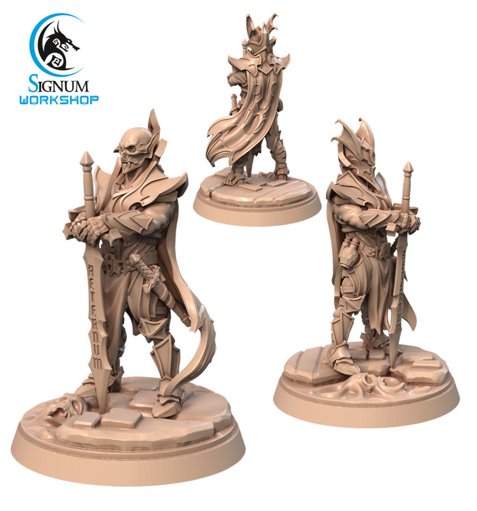 Lucian the Thawed Blood vampire 28mm-32mm Scale | Etsy