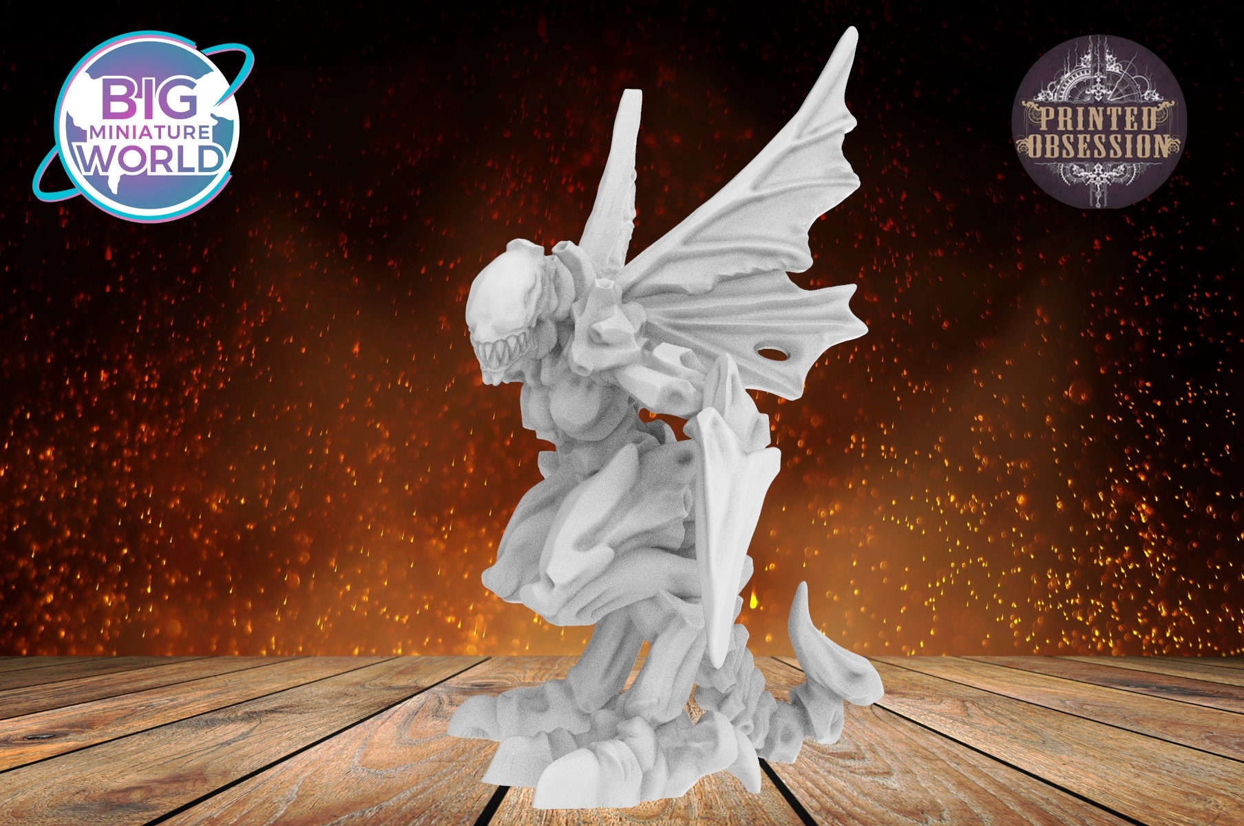 Bone Walkers Preprimed 3D Printed Miniature Models by | Etsy