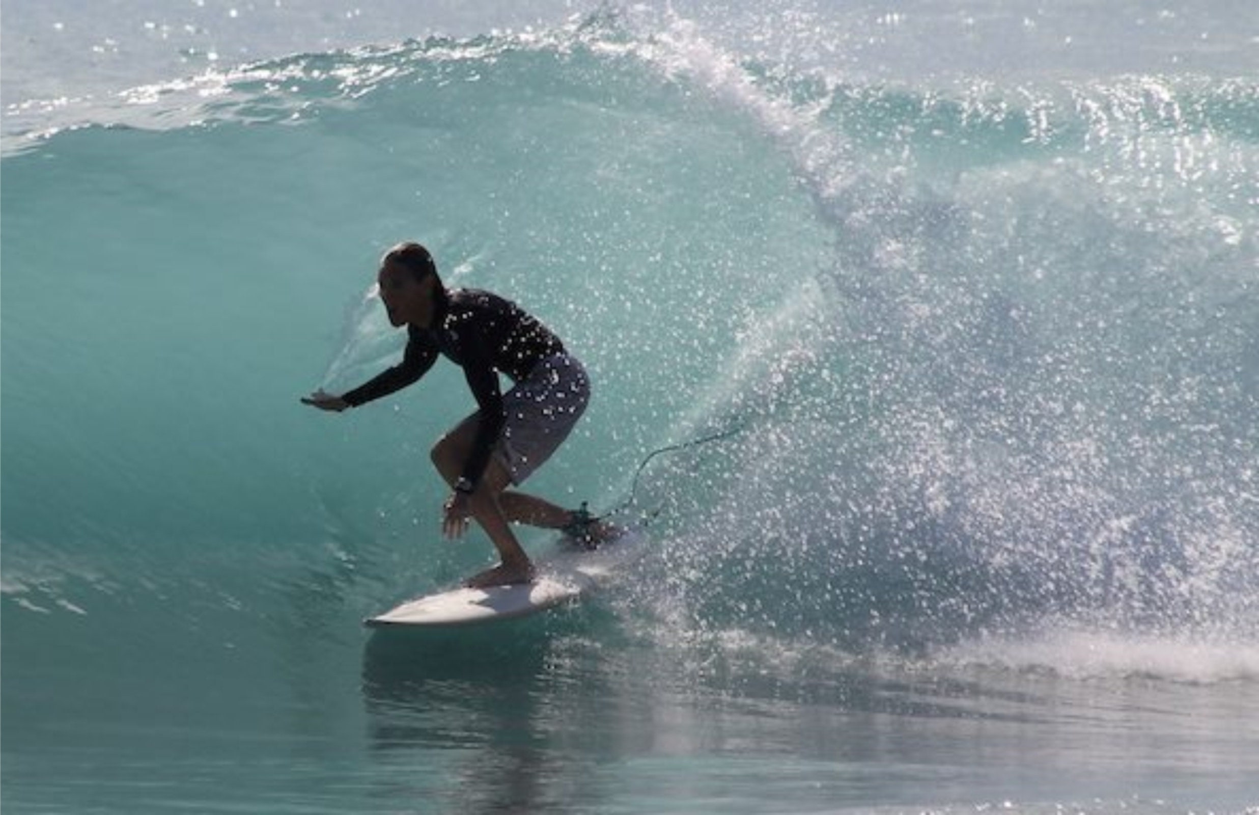 904 Surf Wave- Nancy Macri Original Long Sleeve Performance - Etsy