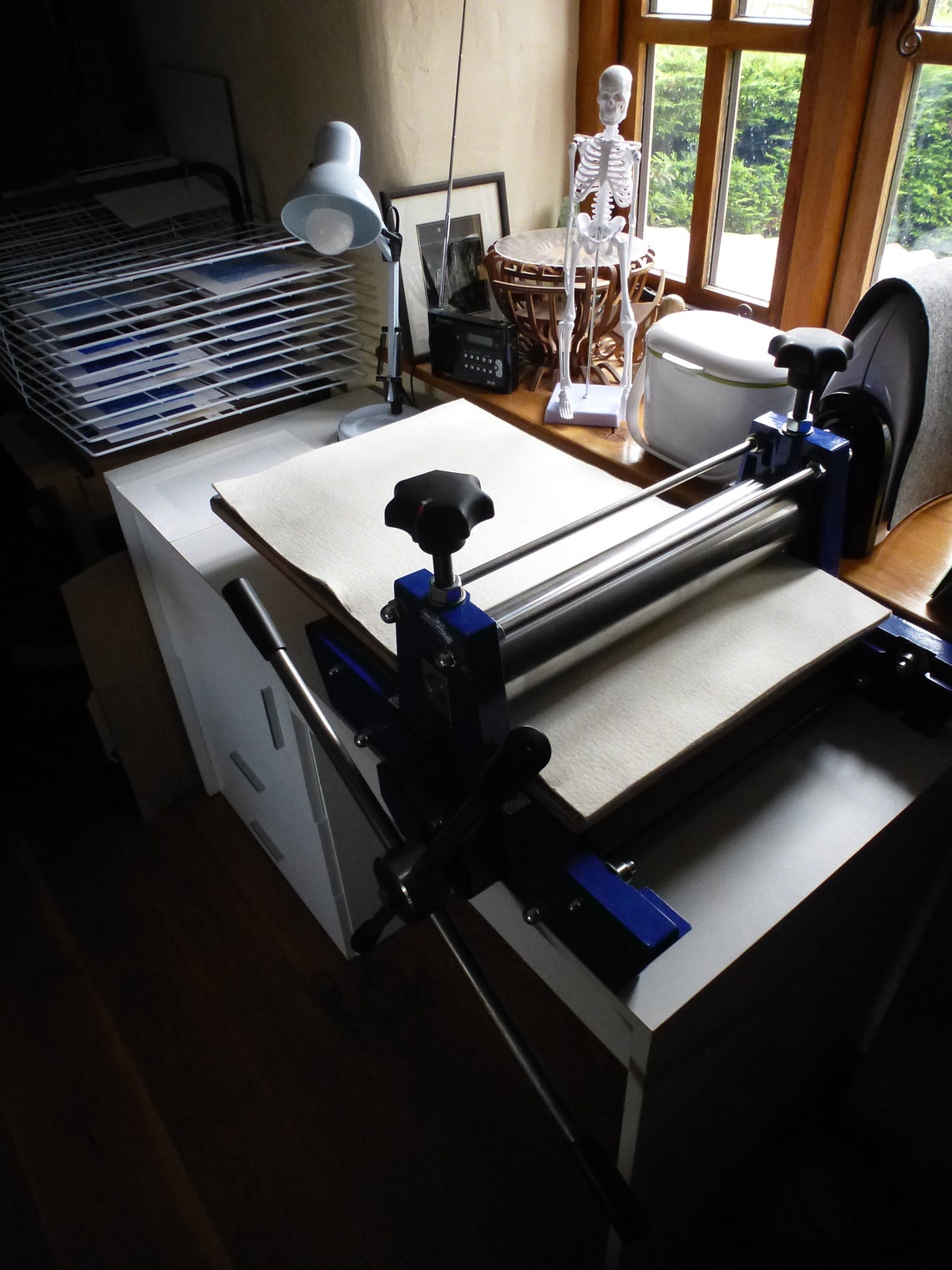 Reflections. Original Lino Print. Version 1 Edition of 7. Hand - Etsy