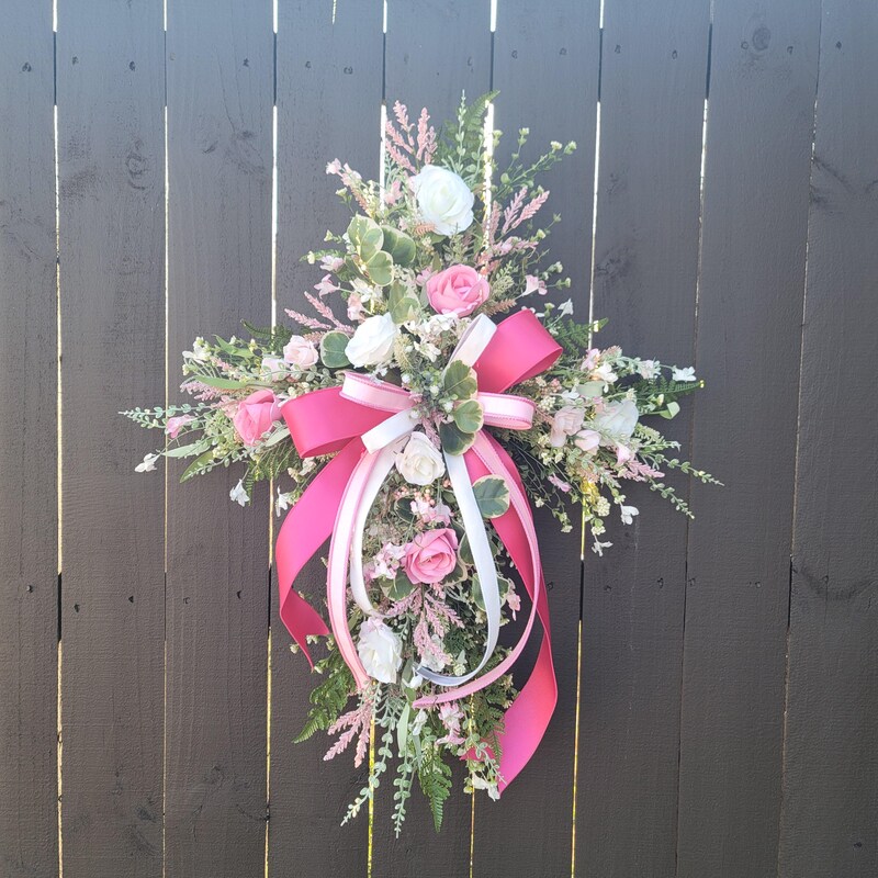 Cross Wreath - Etsy