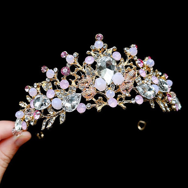 Light Pink Tiara - Etsy