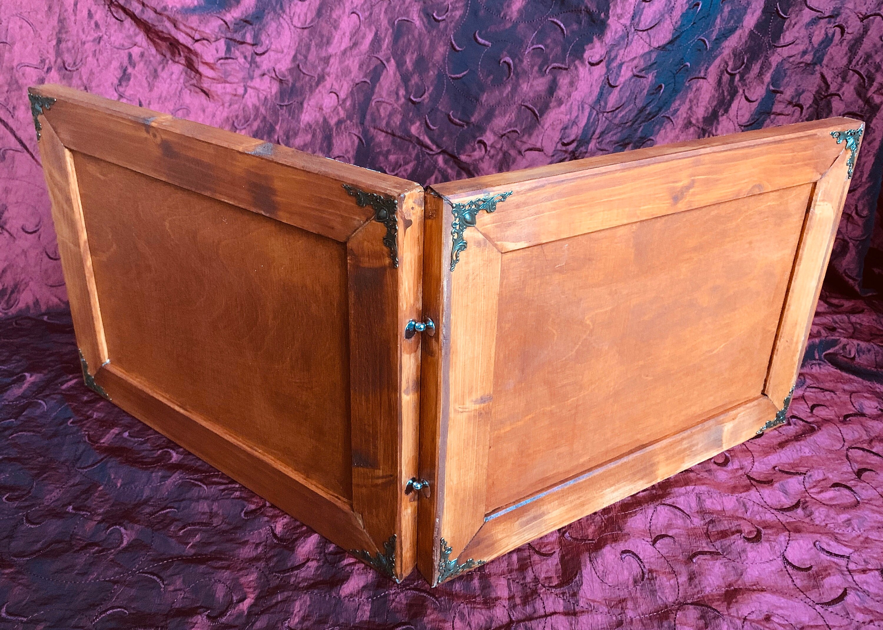 Wooden GM Screen, Two Panels - Etsy