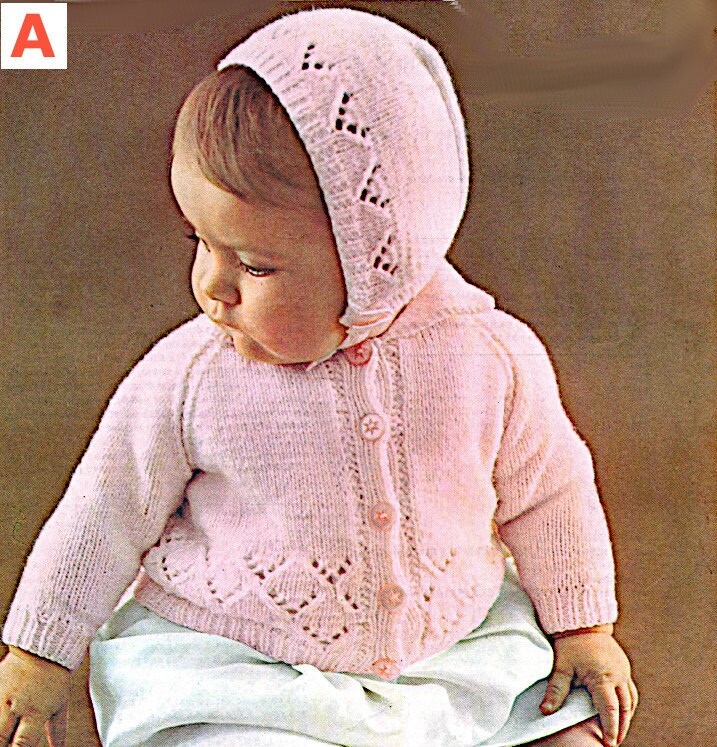 Vintage Baby Knitting Pattern Bundle Babies Sweater - Etsy UK