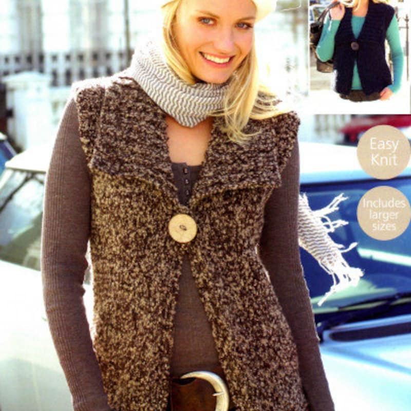 Sleeveless Jacket - Etsy