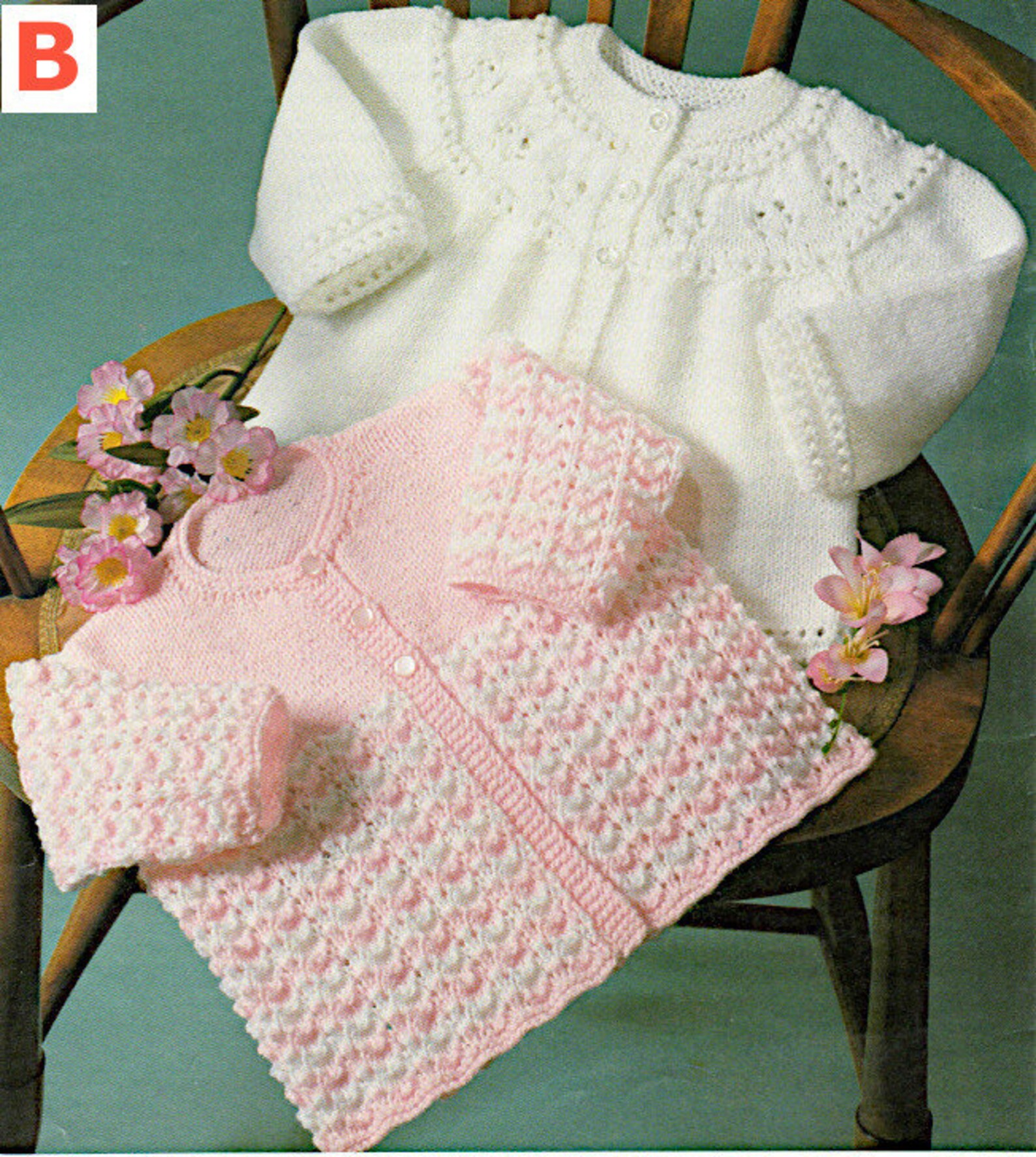 Vintage Baby Knitting Pattern Bundle Babies Sweater - Etsy UK