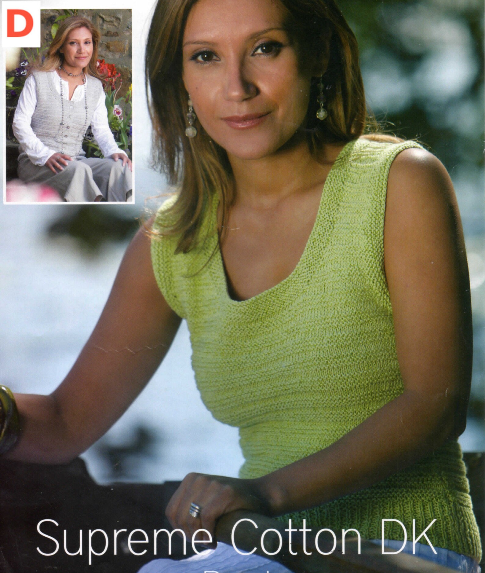 Womens Tops Knitting Pattern 6 Short Sleeve Sleeveless - Etsy UK