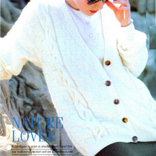 Loose Cardigan - Etsy