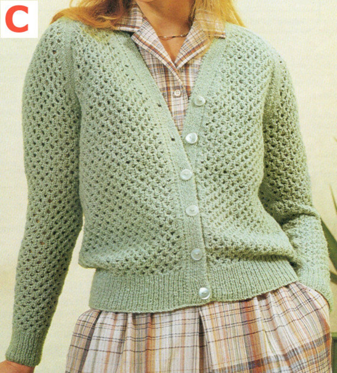 Women's Cardigan Knitting Pattern Bundle Selection, Long Sleeve Tops, V ...