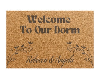 Doormat for Dorm, Personalized Dorm Doormat, Dorm Decor for College ...