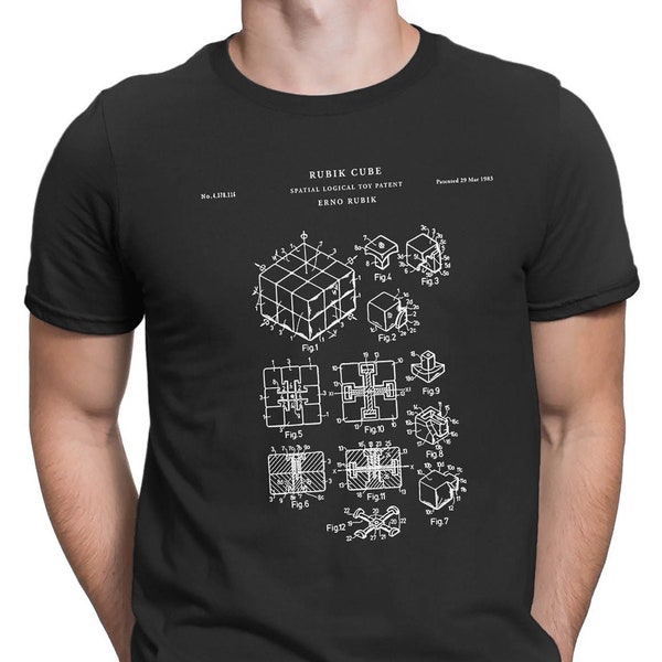 Rubiks Cube Shirt - Etsy