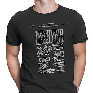 Piano Keys and Keyboard Patent Prints Piano Keyboard Blueprint, Piano ...