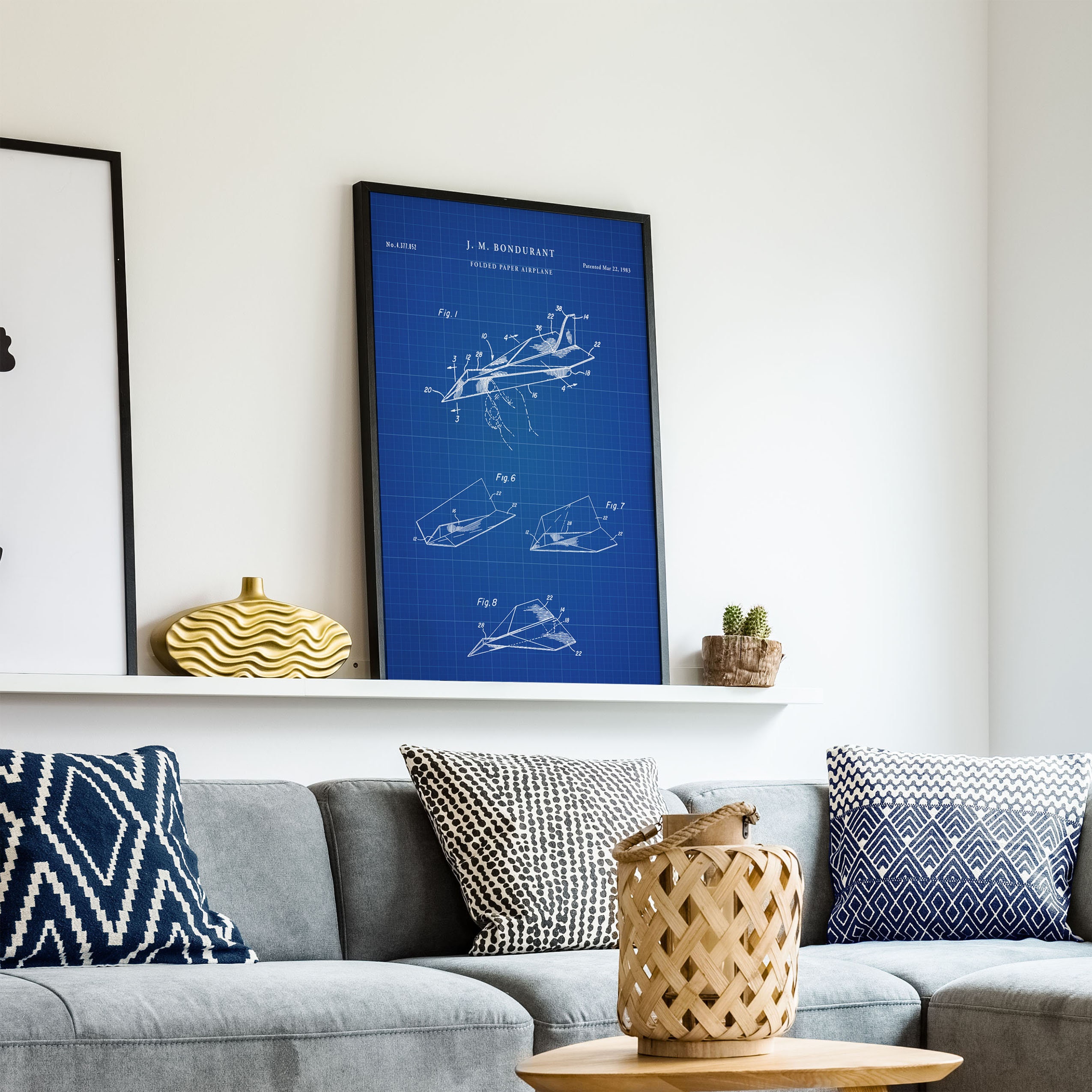 Paper Airplane, Paper Plane Poster, Folded Airplane, Folded Paper Plane ...