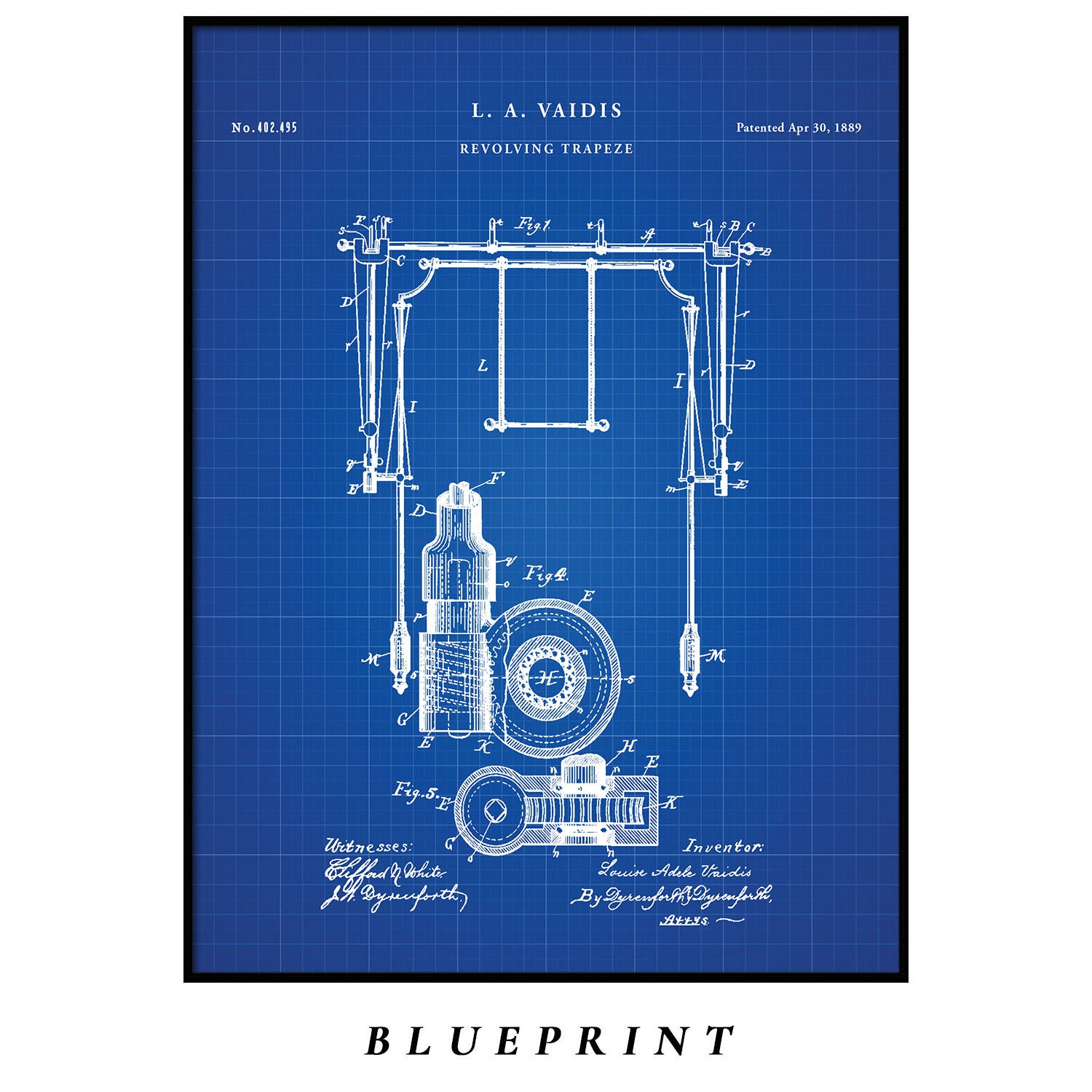 Trapeze Poster Trapeze Wall Art Trapeze Gifts Wall Prints - Etsy
