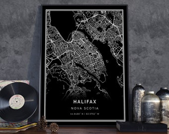 Halifax Nova Scotia Poster - Etsy