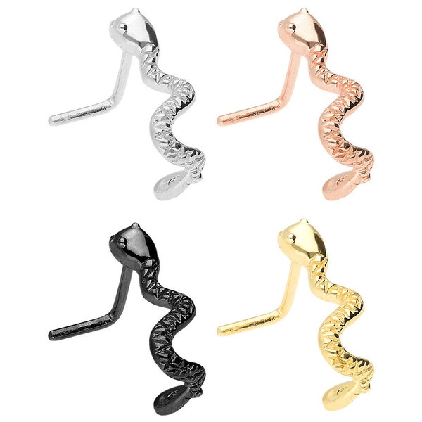 Snake Nose Ring - Etsy