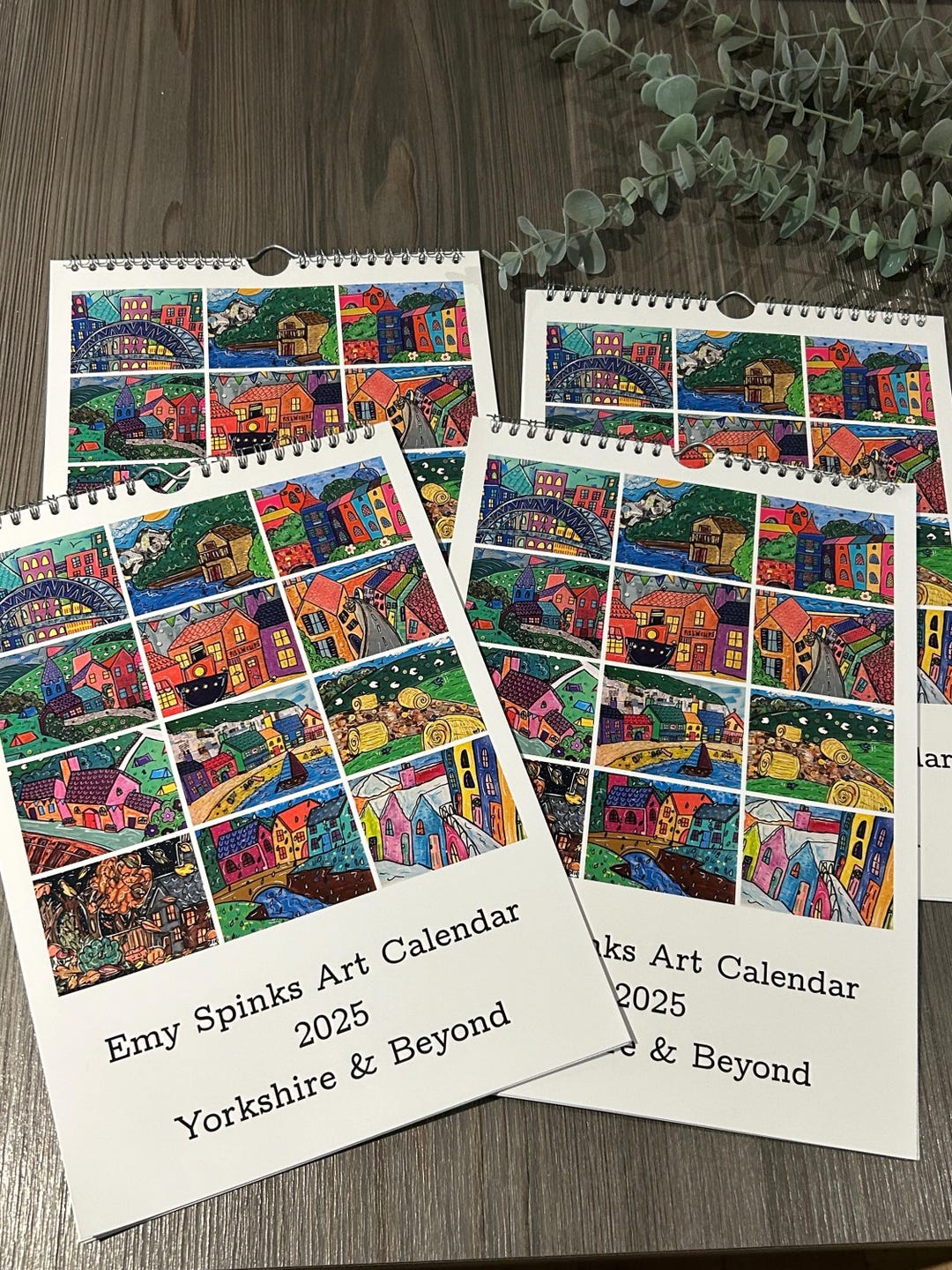 2025 Art Calendar A4 Size Professionally Printed Glossy Finish ...