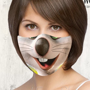 Chuck E. Cheese Face Mask With Filter Pocket Insert Adults - Etsy